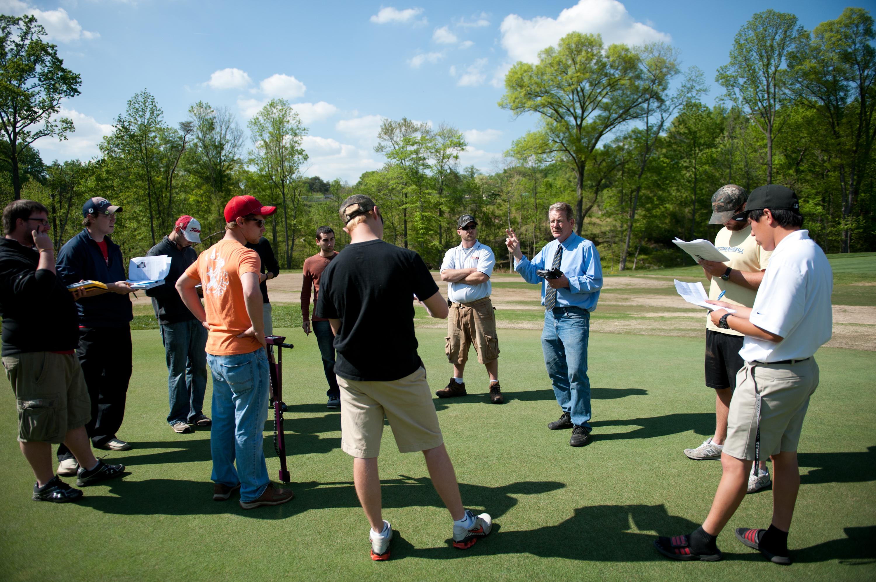Turfgrass Management Program's Growing Reputation in the Field ...